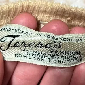 American Vintage | Sweaters | Rare True Vintage 95s Hand Beaded ...